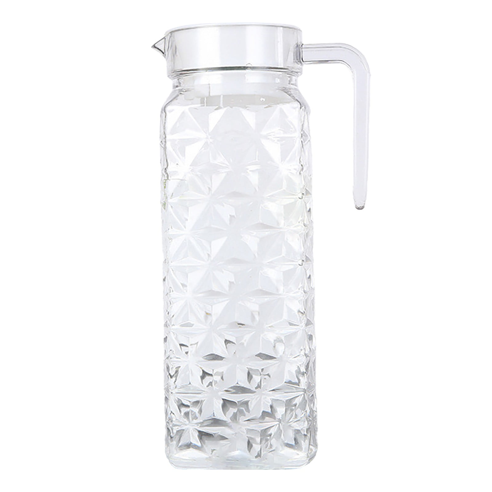 Plastic Pitcher with Handle and Lid, Xetio Water Pitcher with Lid ...