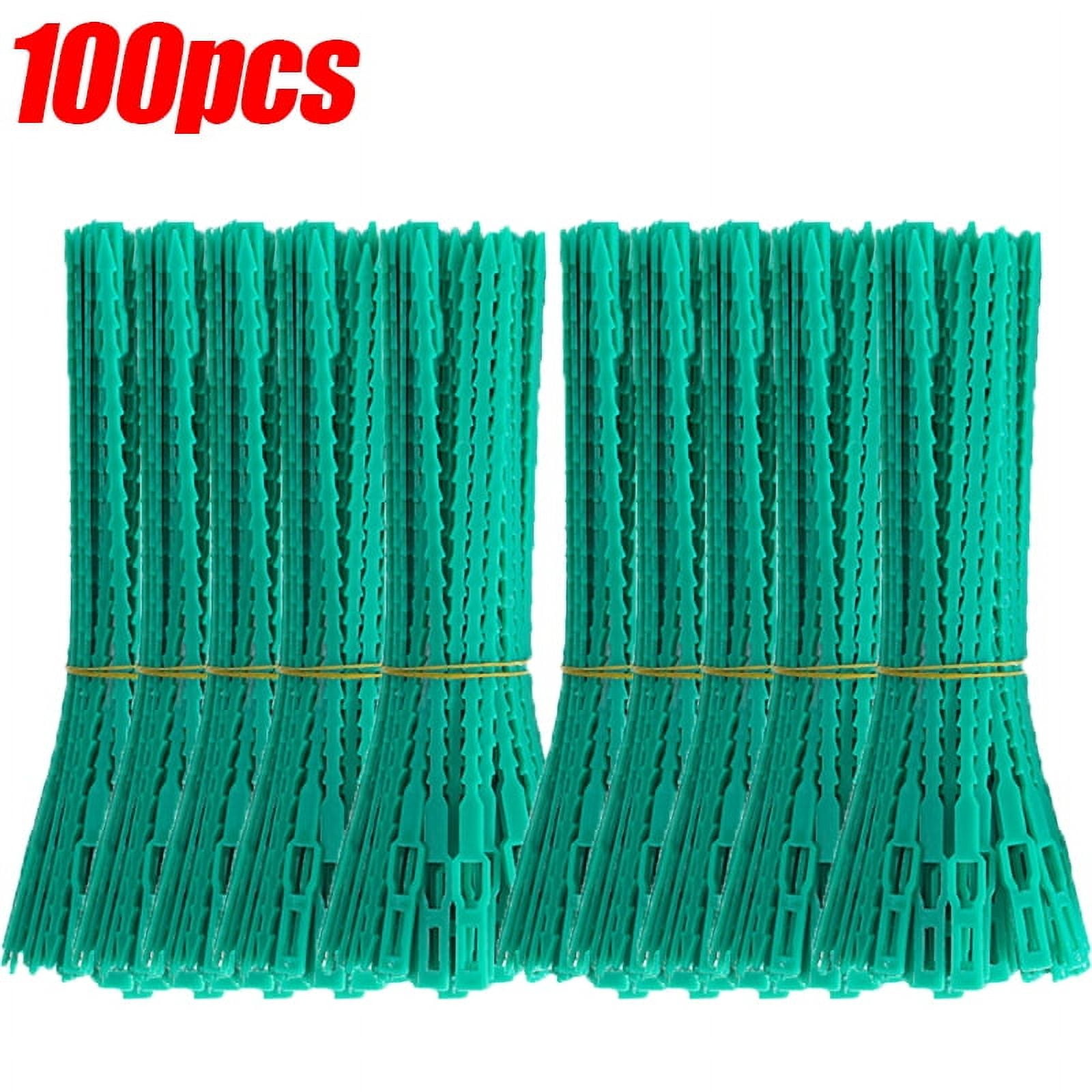 Plastic Plant Cable Ties Adjustable Garden Self-locking Zip Cables Ties ...