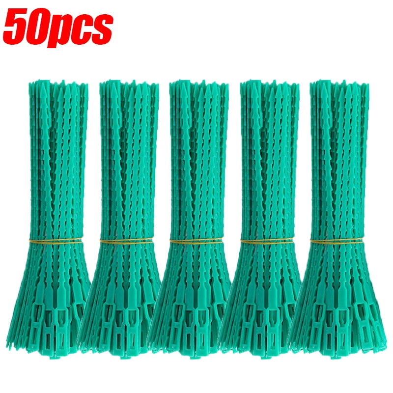 Plastic Plant Cable Ties Adjustable Garden Self-locking Zip Cables Ties ...