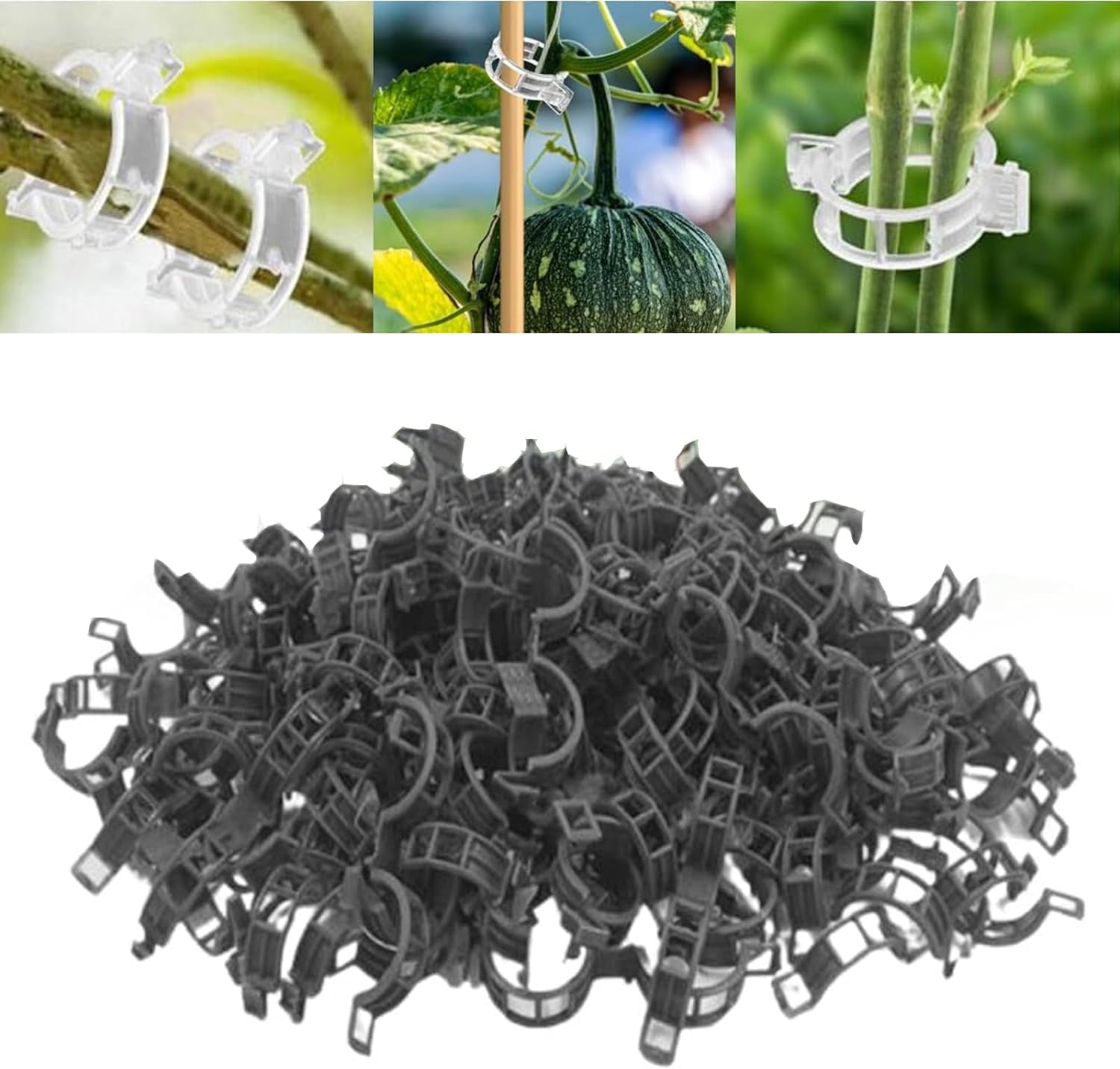 Plastic Plant Clip, Secured Plant Support Clips, Plant Clips for ...