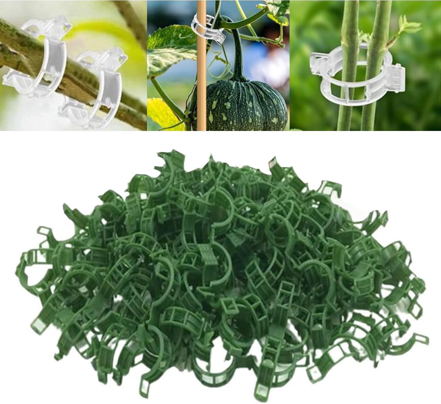 Plastic Plant Clip, Secured Plant Support Clips, Plant Clips for ...
