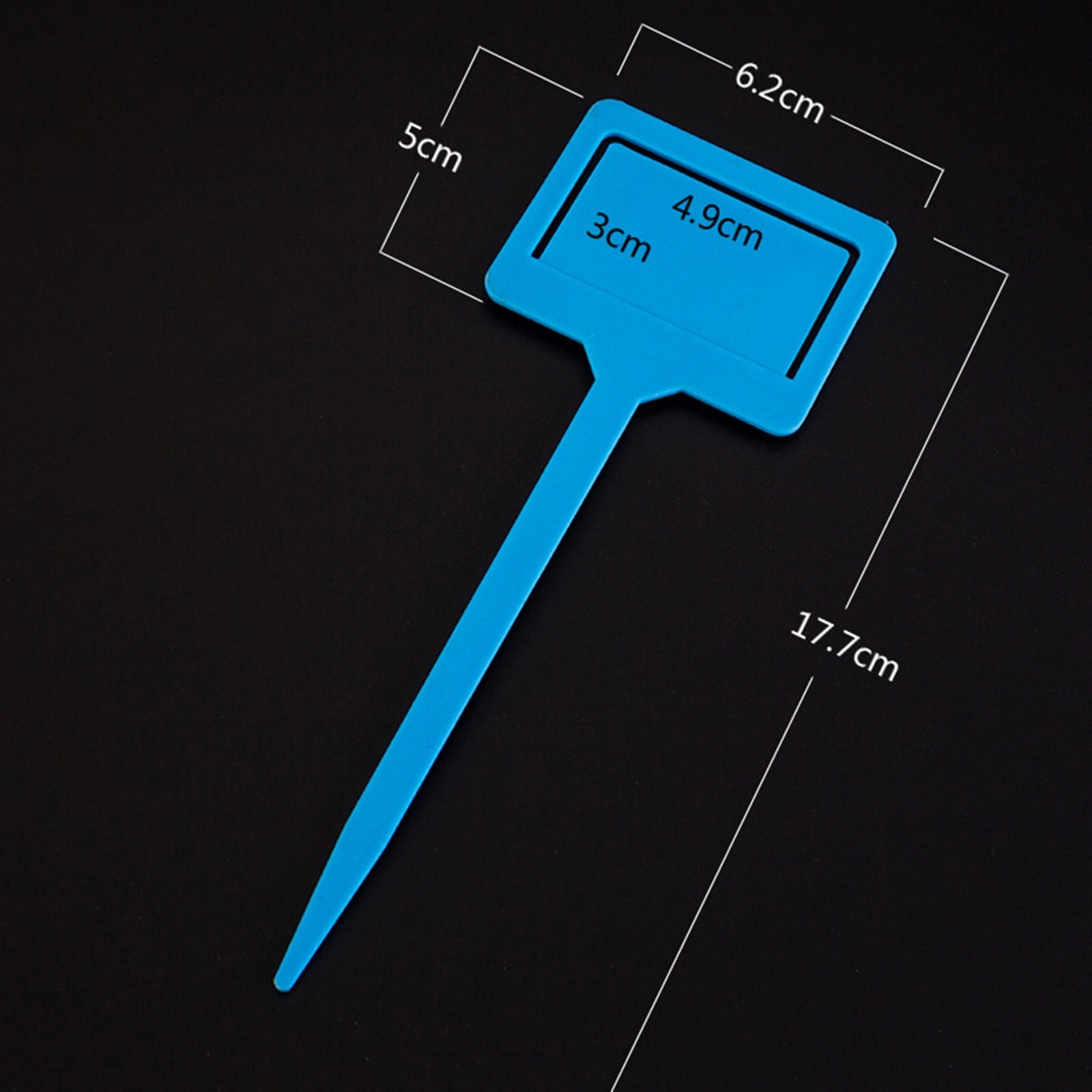 Plastic Plant Labels 10 Pack - T-Type Nursery Garden Tags, Reusable ...