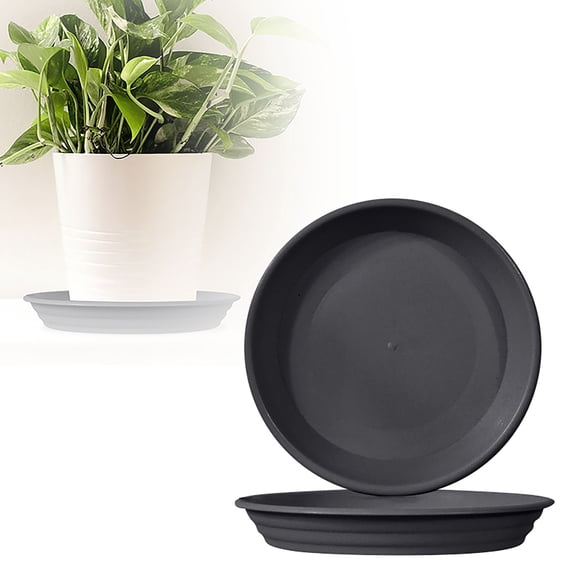 Plastic Plant Pot Drip Tray 6 Inch Diameter Heavy Duty Durable Material ...