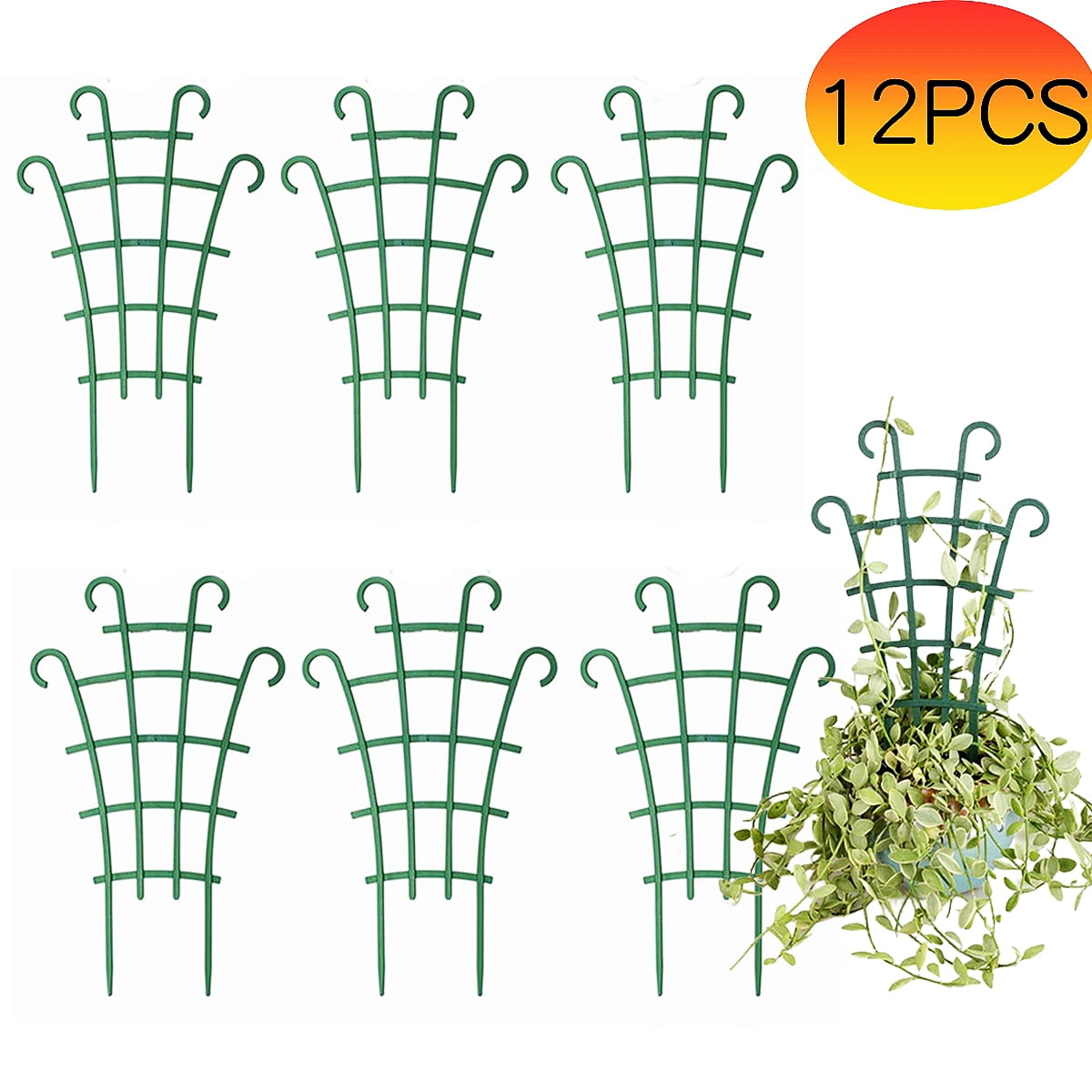 Plastic Plant Trellis Garden Trellis Mini Trellis for Potted Plants ...