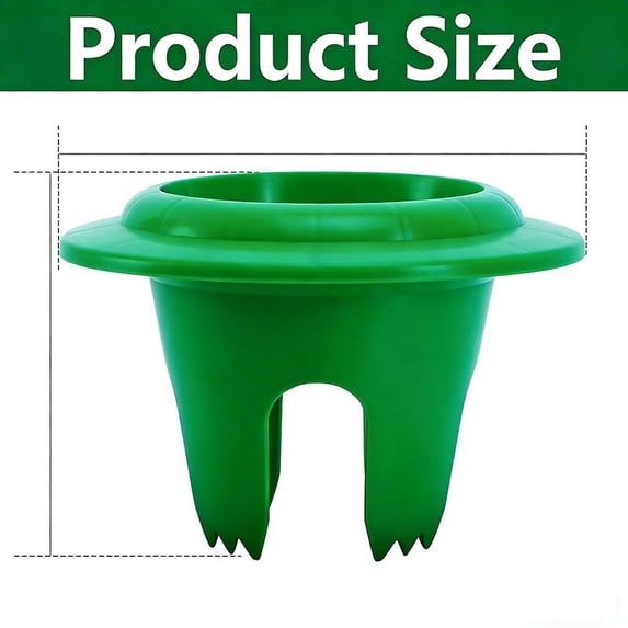 Plastic Plant Watering Support Stake, Anti-Tip Garden Plant Anchor for ...