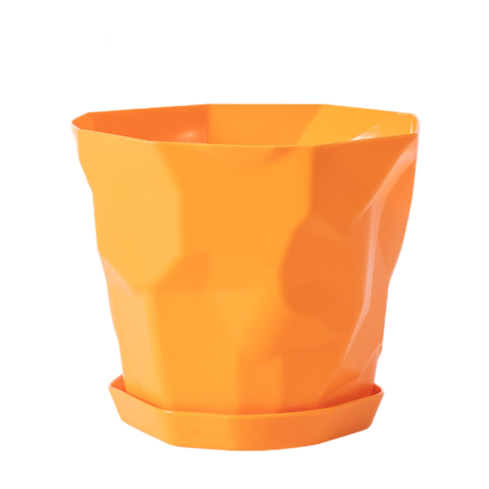 Plastic Planters with Saucers, Clearance! Indoor Flower Plant Pots ...