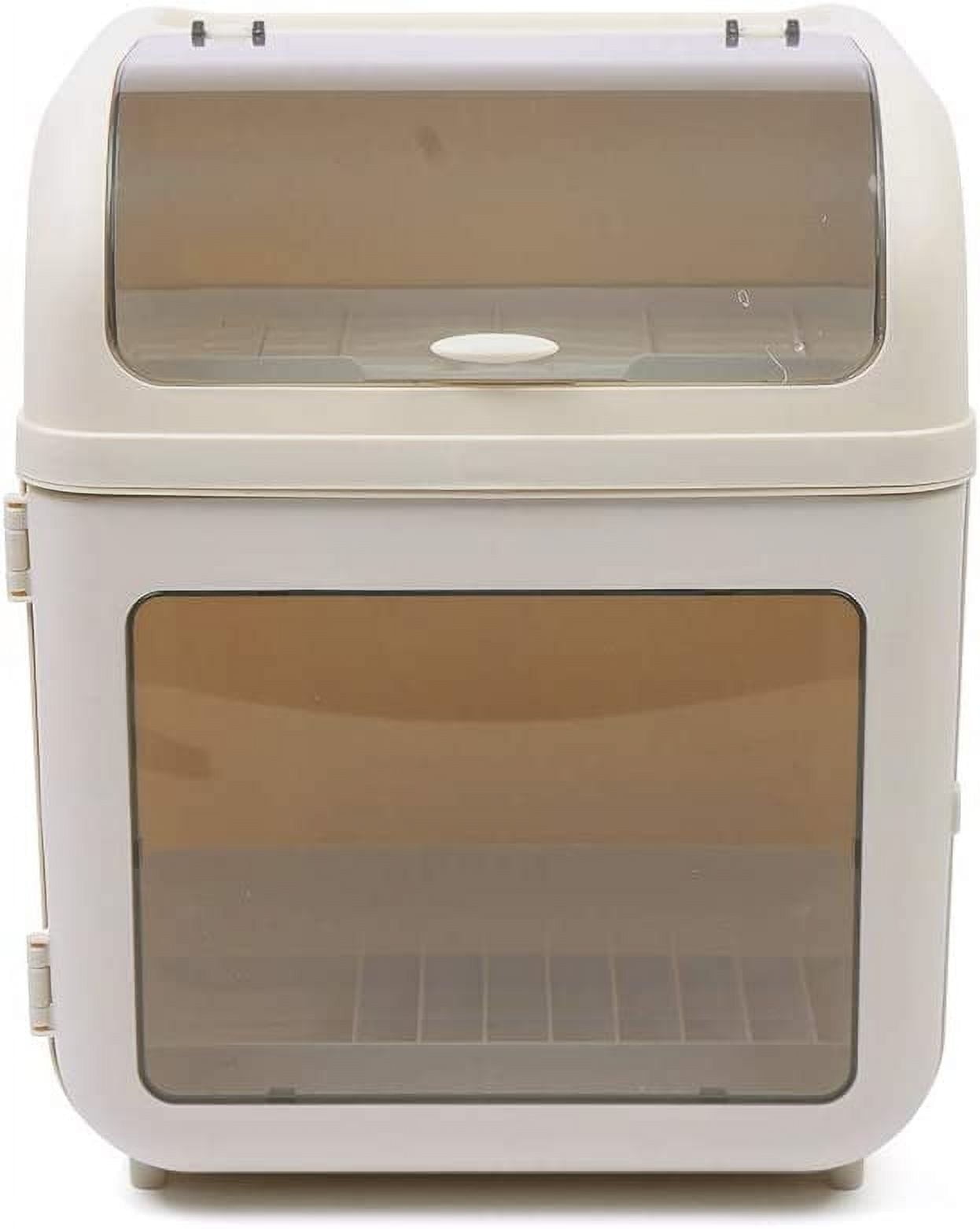Plastic Plate Drying Rack, Cup Drying Rack and Removable Drain Plate ...