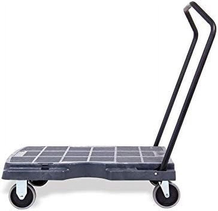 Plastic Platform Folding Cart, 400 lb. Cap., 31"x20" Platform ...