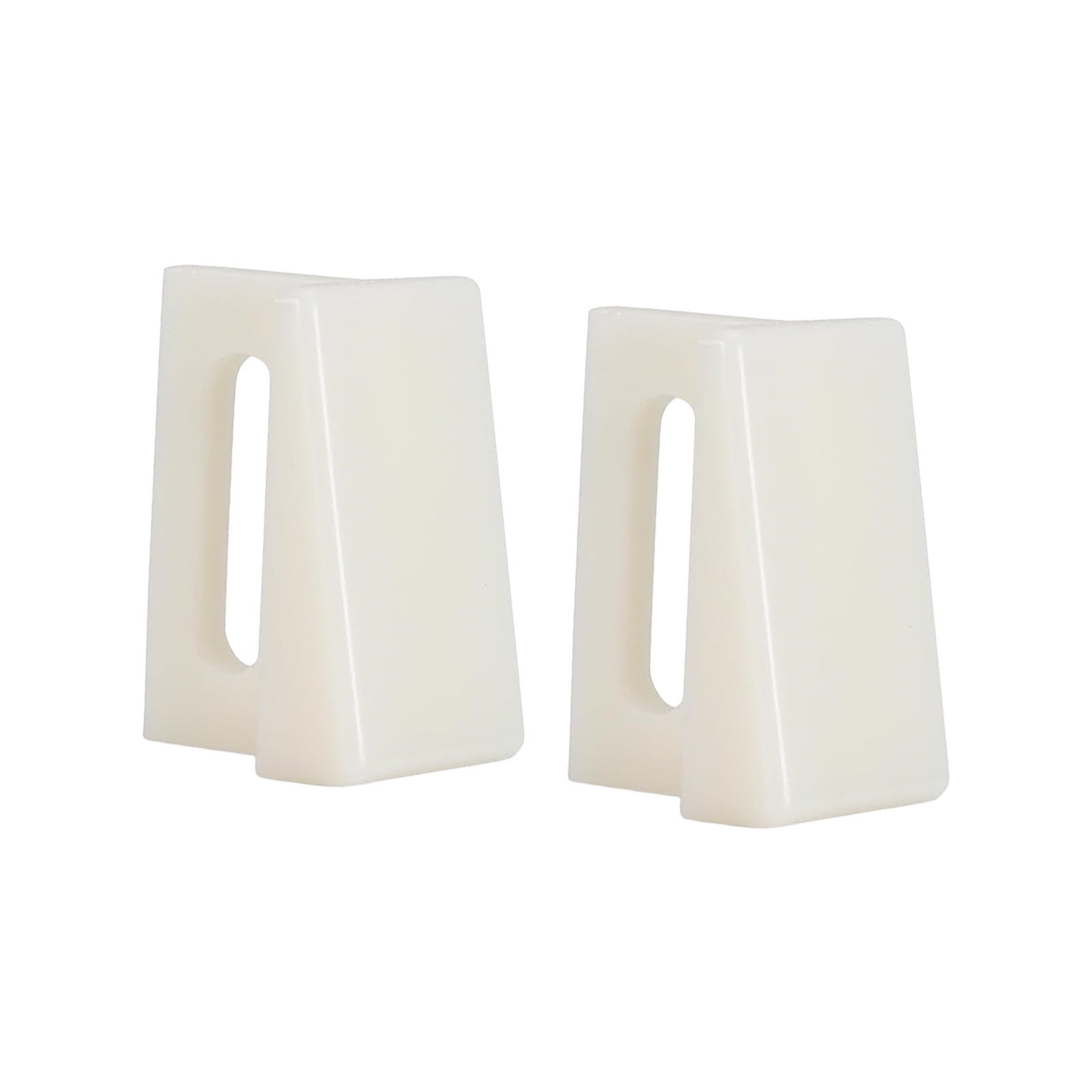 Plastic Pocket Door Bottom Guides Slotted Hole For Side Jamb Mounting ...