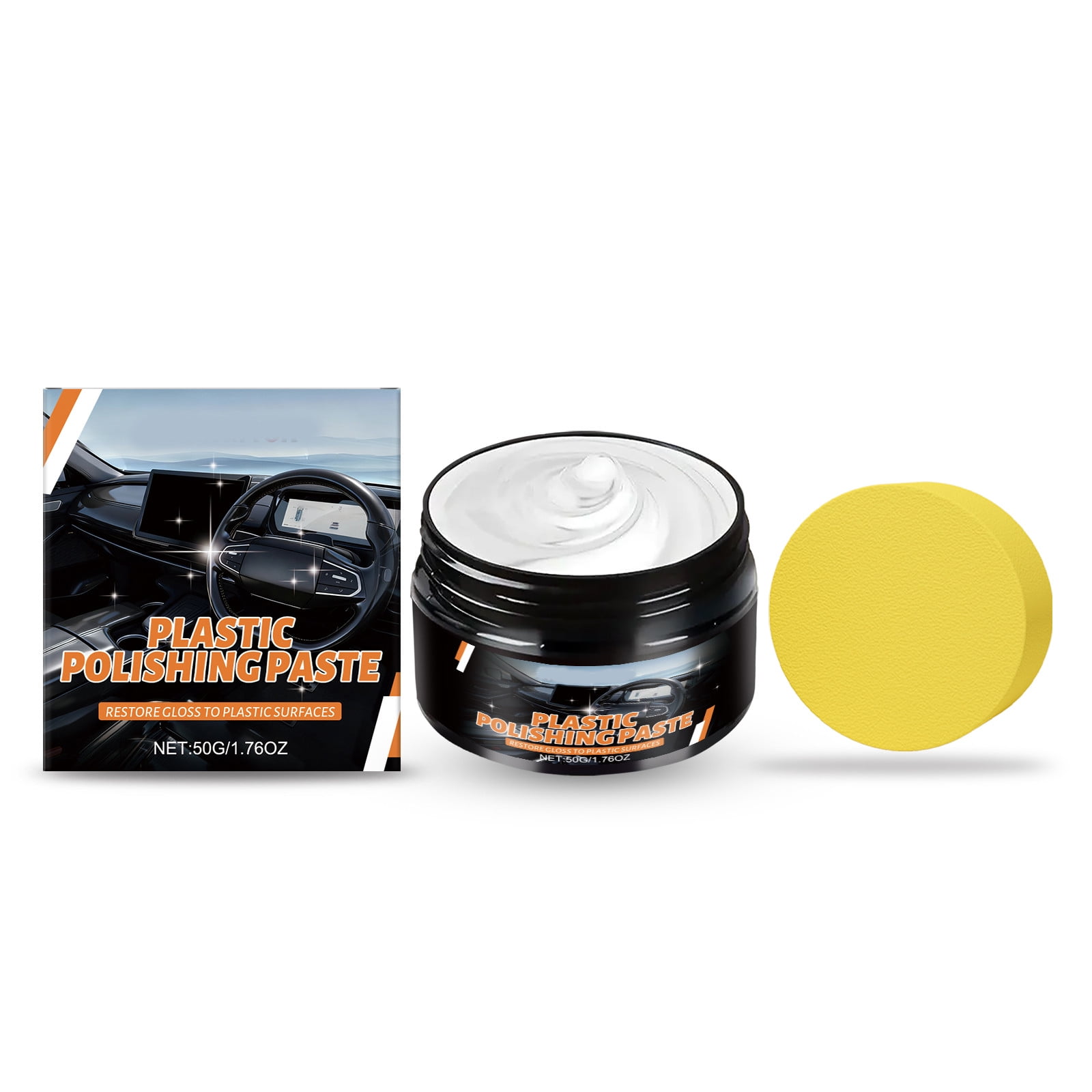 Plastic Polishing Paste Compound For Car Headlights And Household ...