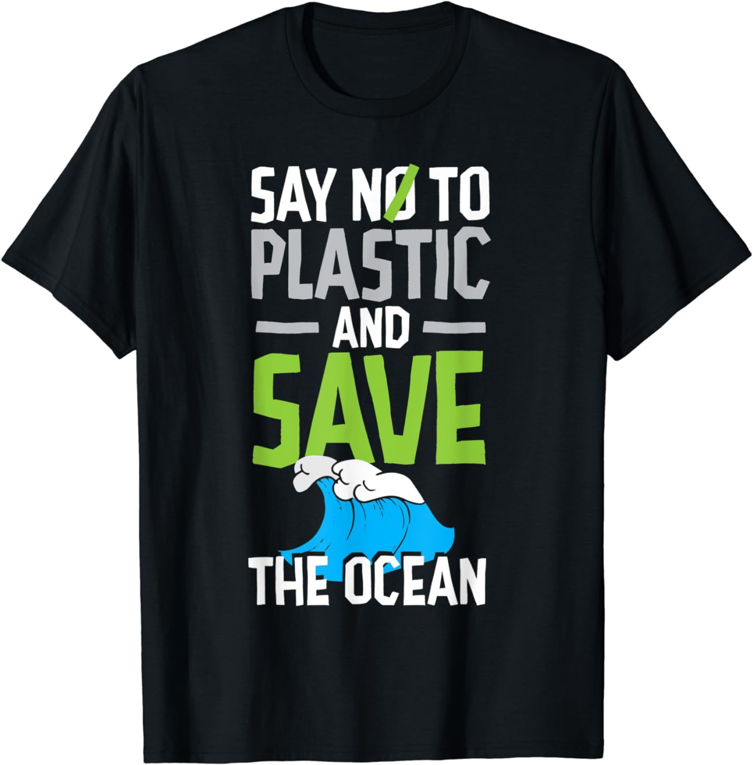 Plastic Pollution Climate Change T-Shirt - Walmart.com