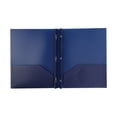 Plastic Poly Folders with 3 Prongs, Durable File Document Folders with ...