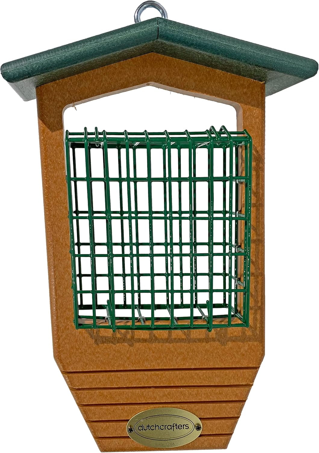 Plastic Poly Hanging Bird Feeders for Outdoors with Suet Cake Holder ...
