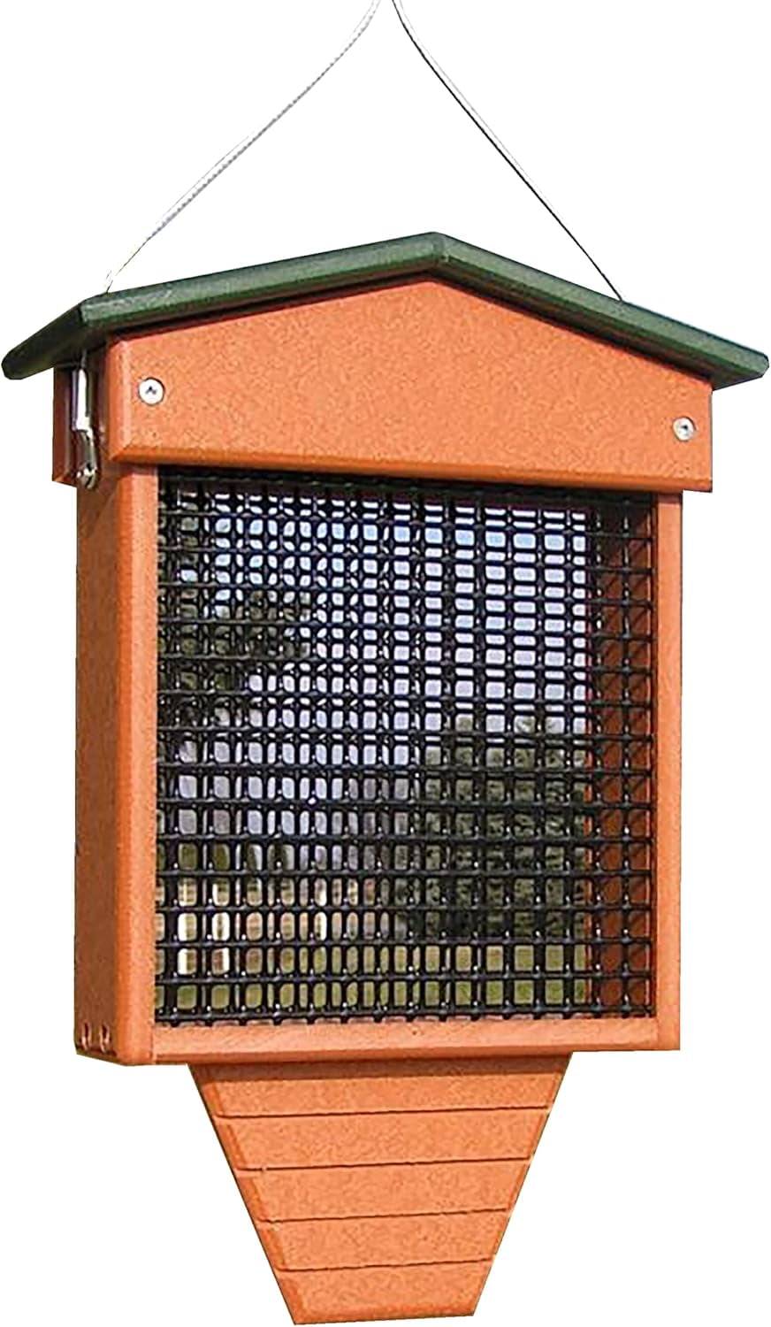 Plastic Poly Large Hanging Suet Bird Feeder with Tail Prop and ...