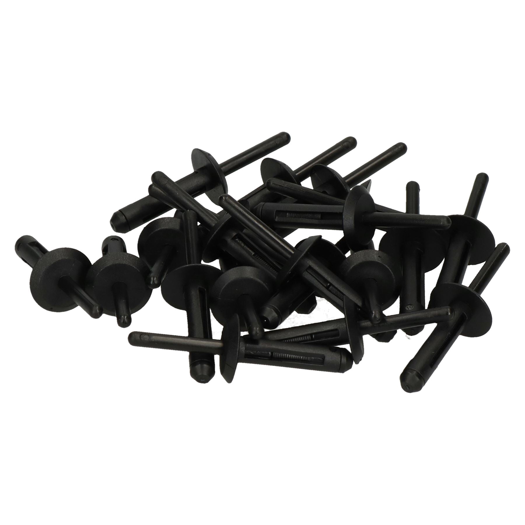 Plastic Pop Pot Rivets Fasteners For Car Trims 6.6mm x 17.2mm 20pc Pack ...