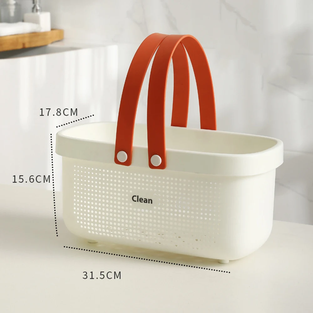 Plastic Portable Laundry Hamper with Handles,Storage Container ...