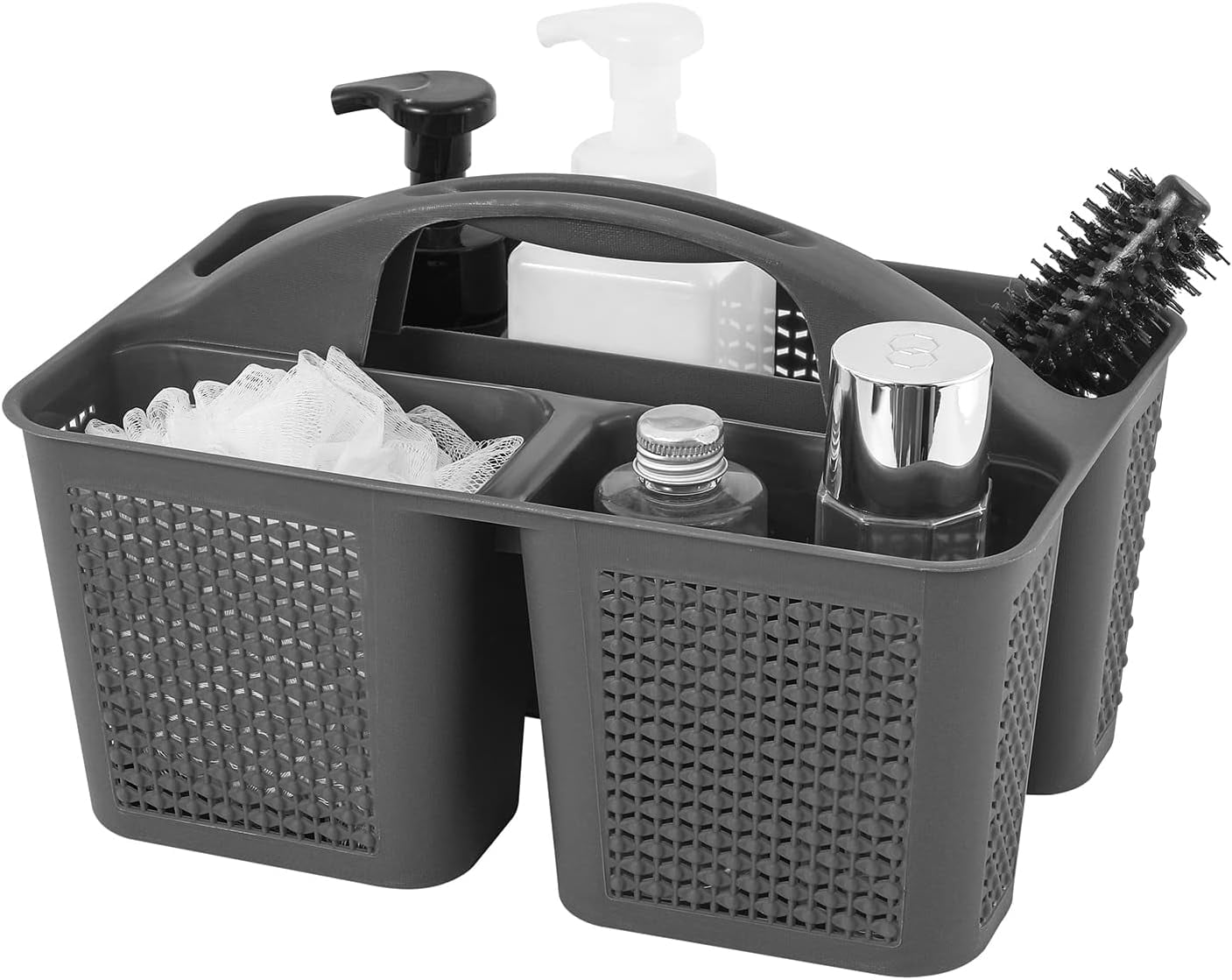 Plastic Portable Shower Caddy Bucket, Cleaning Shower Basket with ...