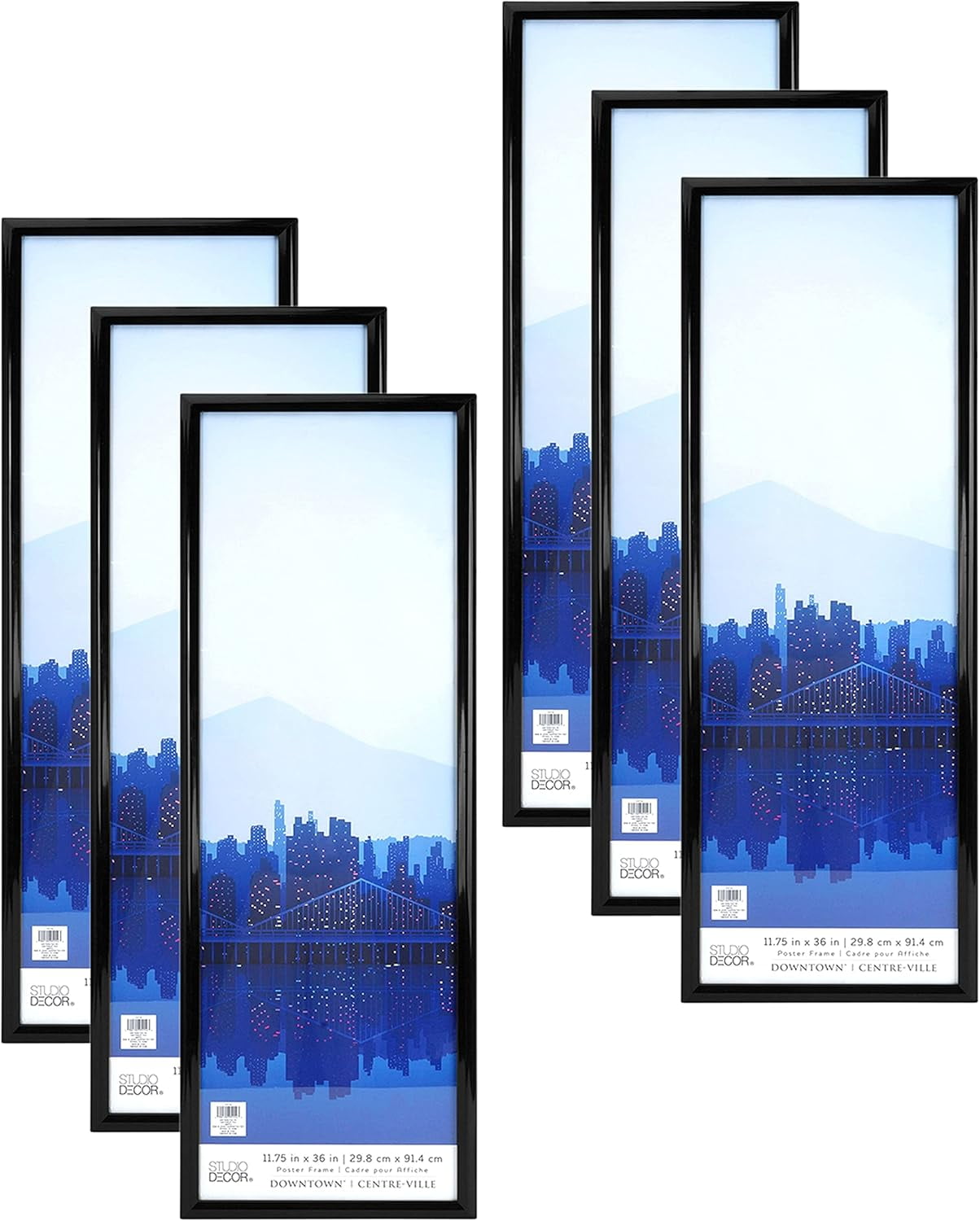 Plastic Poster Frame by Studio Décor - Includes Pre-attached Hanging ...