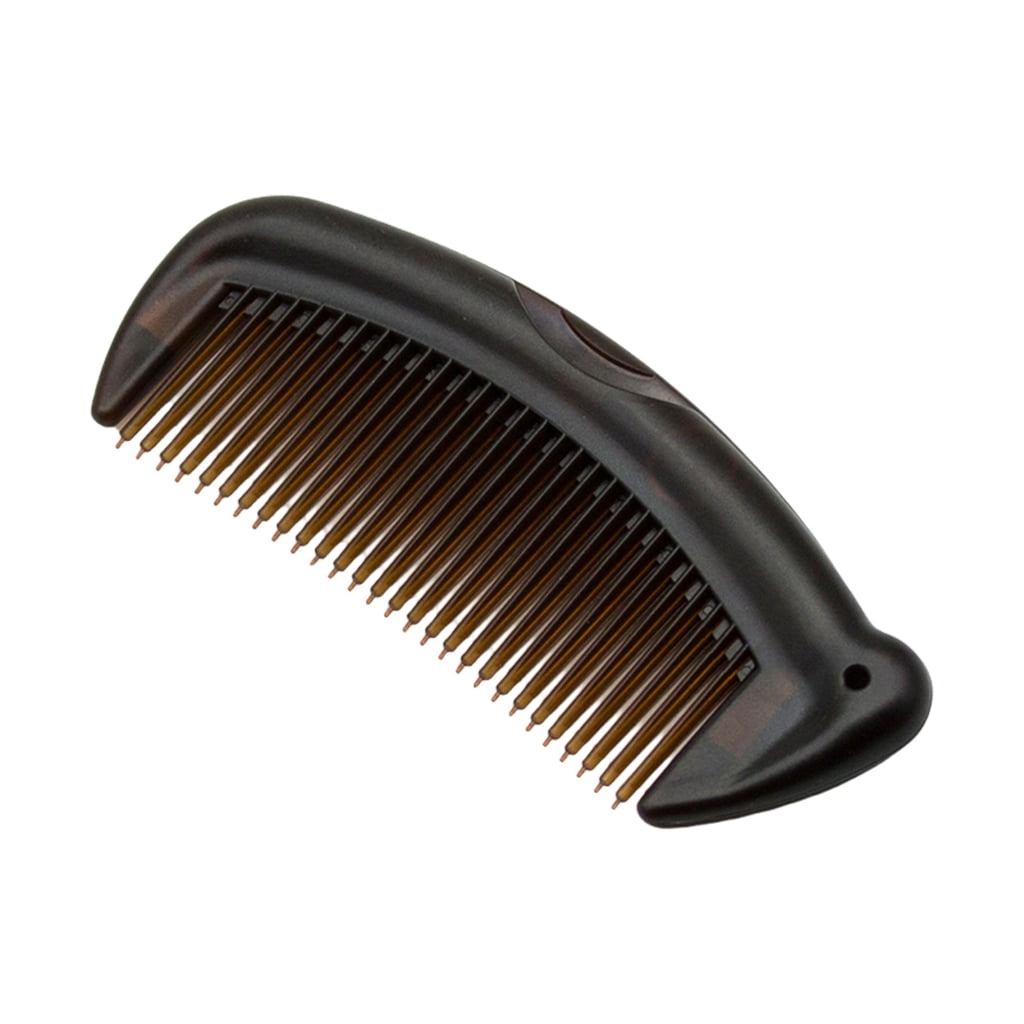 Plastic Press Button Dandruff Comb Ergonomic Styling Combs for Scalp ...