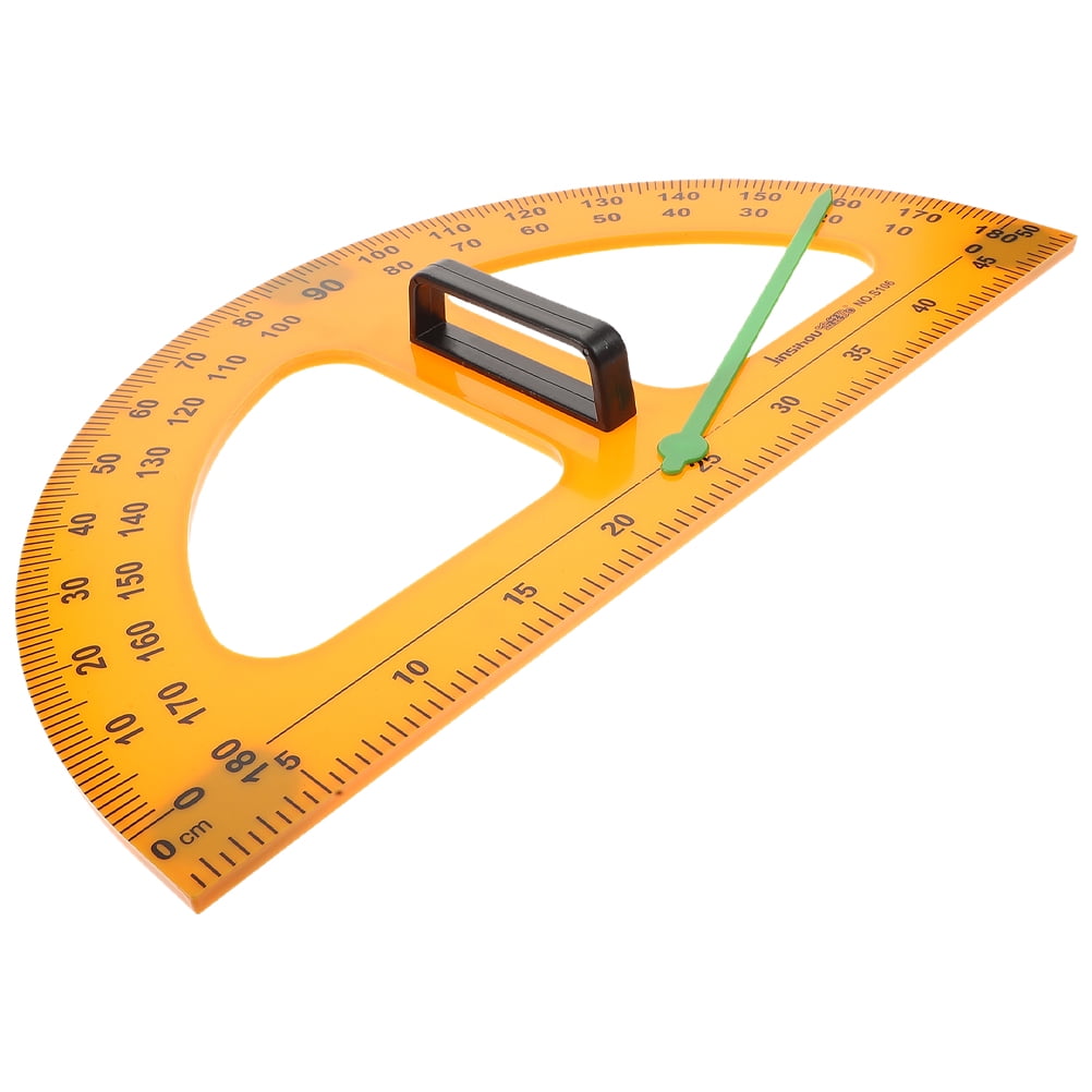 Plastic Protractor Teacher Math Protractor Geometry Protractor for ...