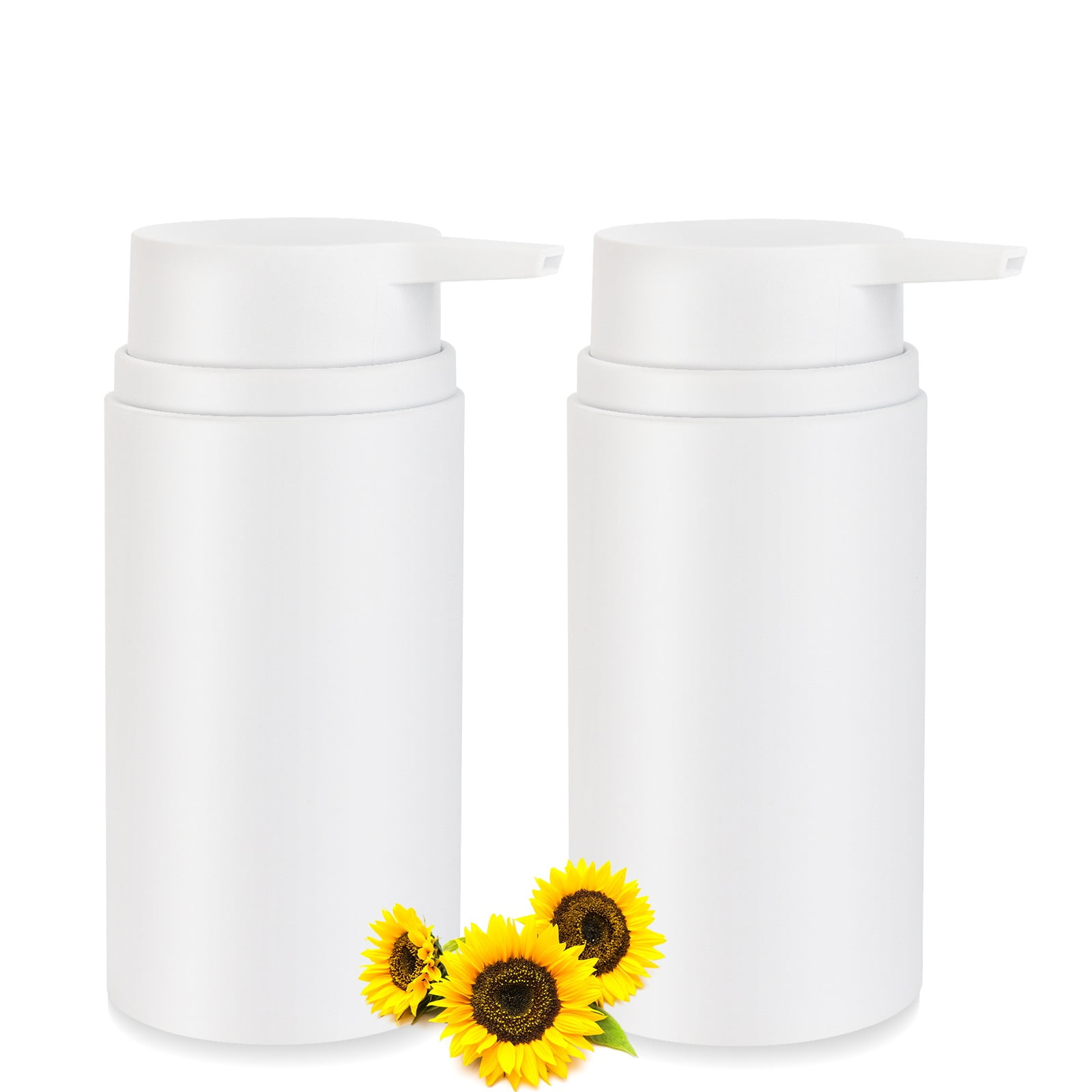 2-Pack 480ml Plastic Lotion Dispensers, Portable Hand Soap Refillable ...