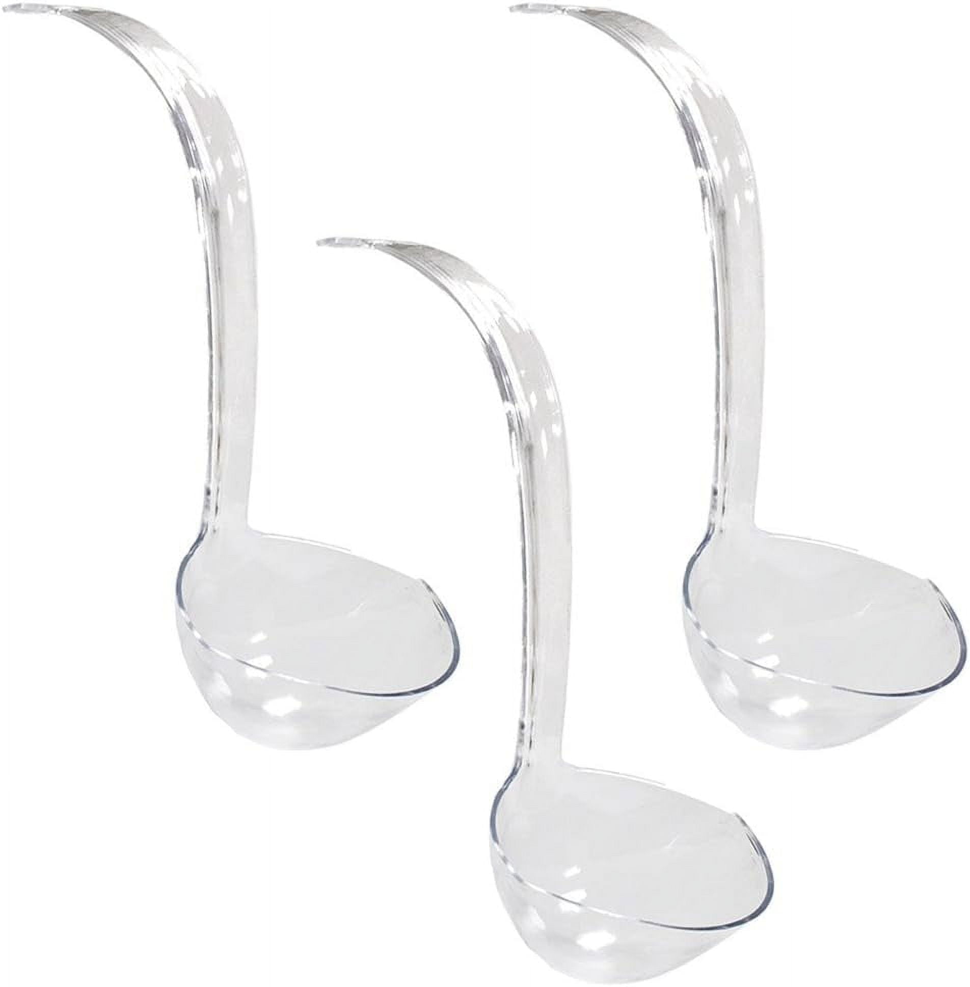 Regent Plastic Punch Bowl Ladles 12 Inch Clear Handle 6 Oz Capacity ...