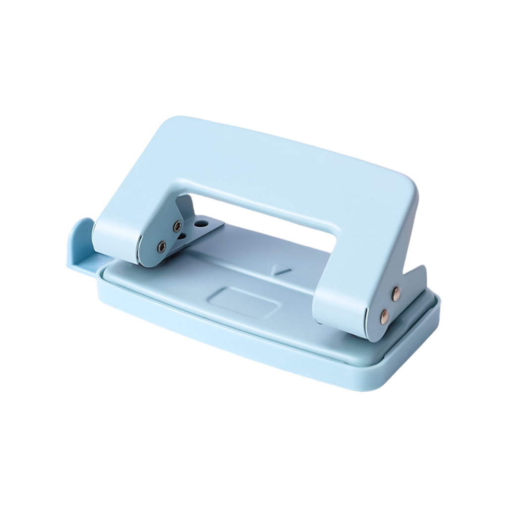 Plastic Punching Machine 2-Hole Paper Punch Manual Puncher for Student ...