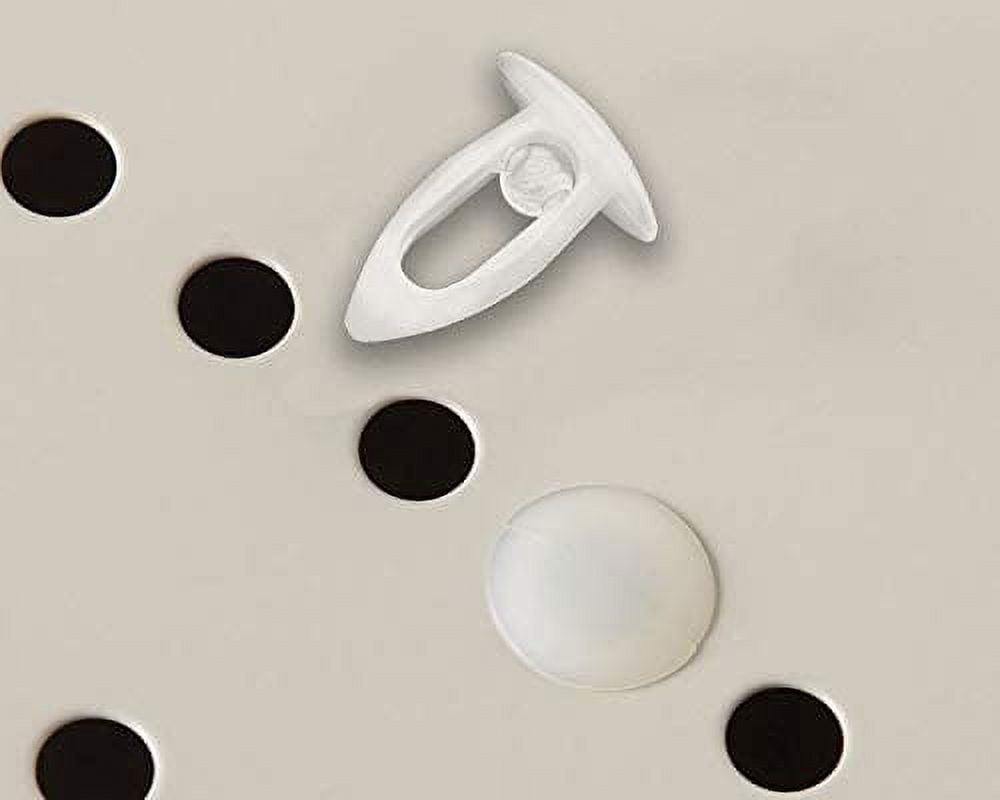 Plastic Push In Fastener, Strong Hollow Body Nylon Dart Arrow Clips for ...