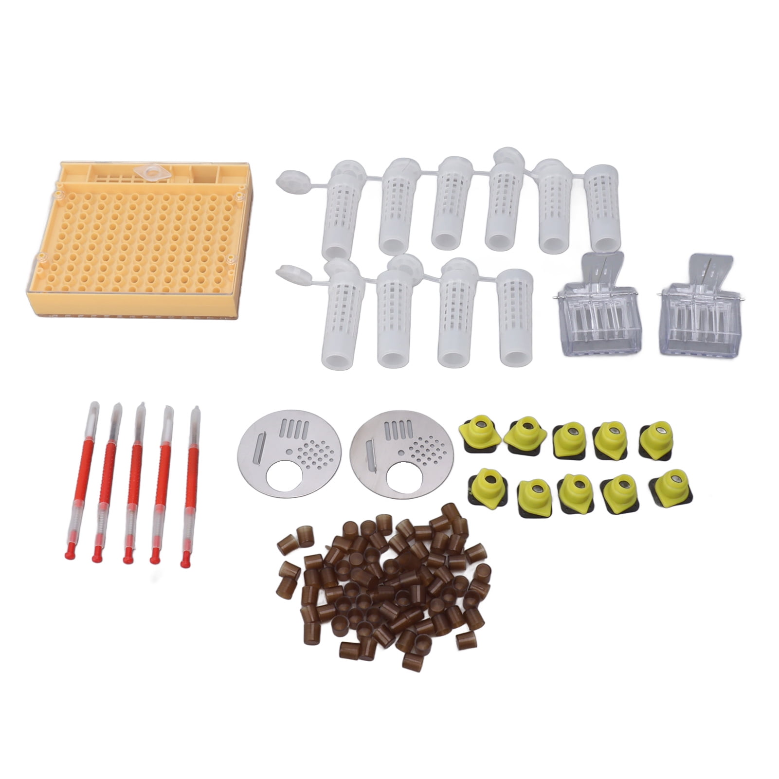 Plastic Queen Rearing System Beekeeping Queen Bee Rearing Grafting Kit ...