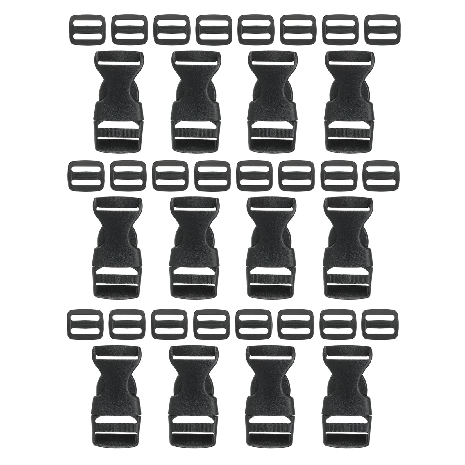 Plastic Quick Release Buckle, 12 Pack Plastic Quick Side Release Clips ...