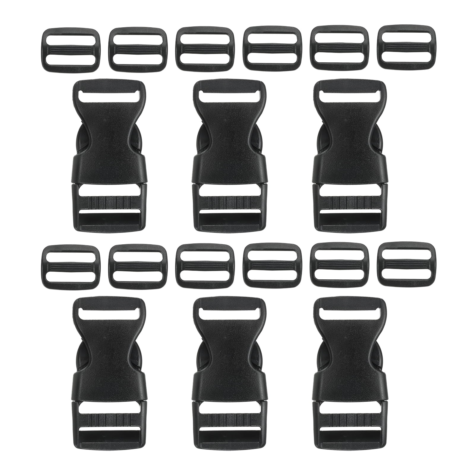 Plastic Quick Release Buckle, 6 Pack Plastic Quick Side Release Clips ...