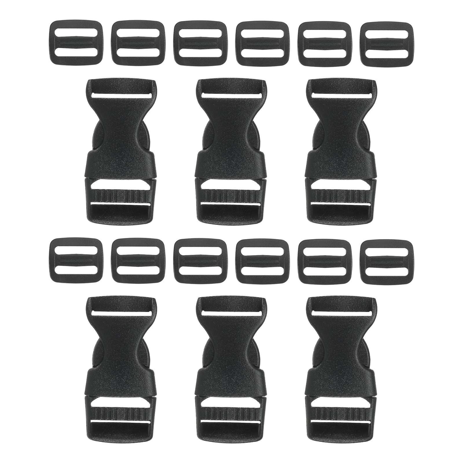Plastic Quick Release Buckle, 6 Pack Plastic Quick Side Release Clips ...