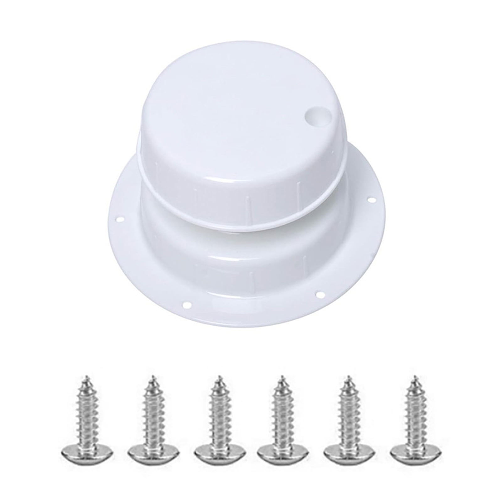 Plastic RV Plumbing Vent Cap Kit Duct Vent Cover With Screws For ...