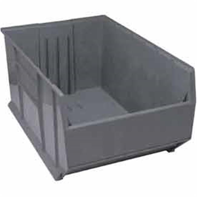 Plastic Rack Bin - Gray - Walmart.com