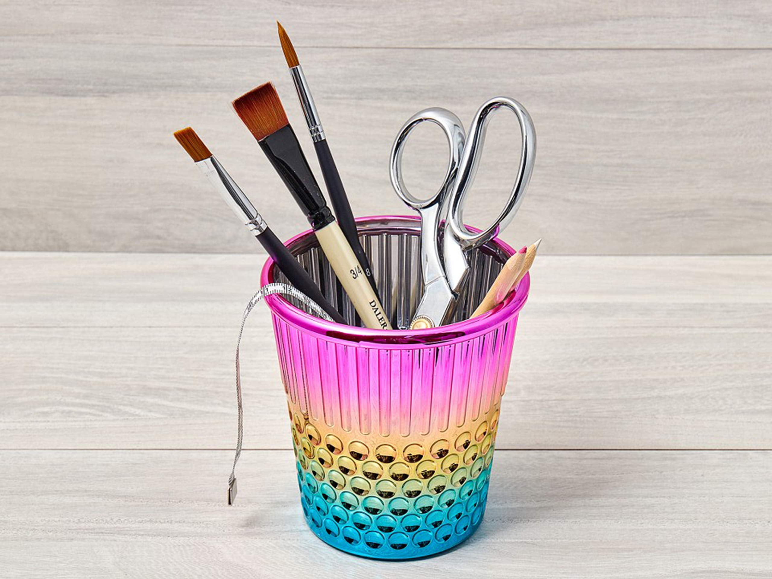 Plastic Rainbow Thimble Craft Container - Walmart.com