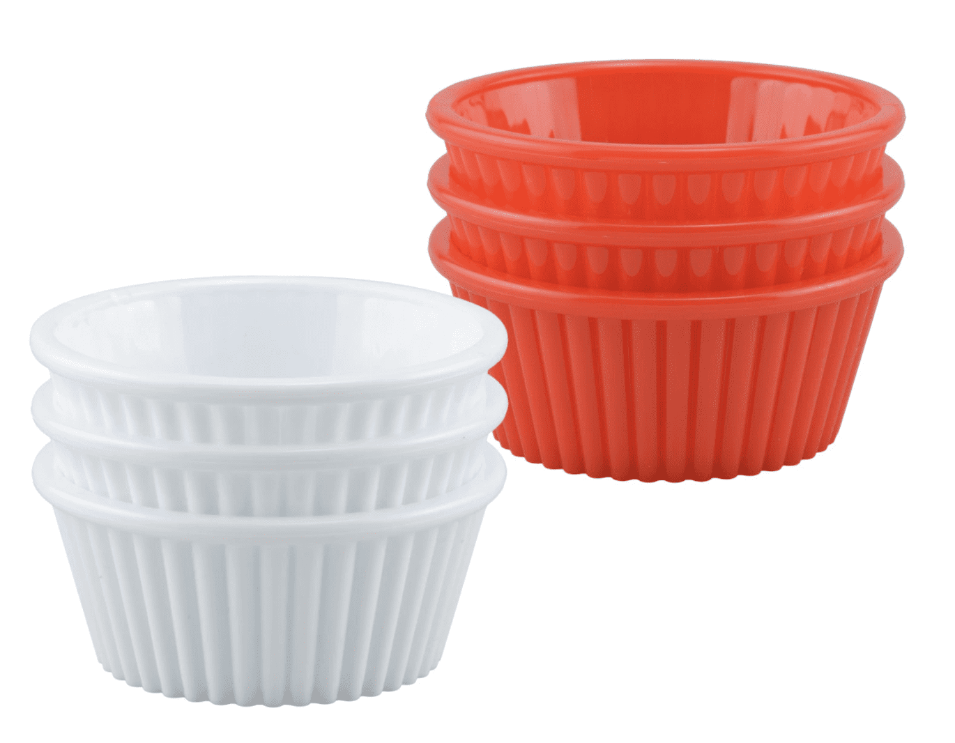 Small Plastic Ramekins, 3.5x1.5in For Desserts & Appetizers, Set of 12 ...