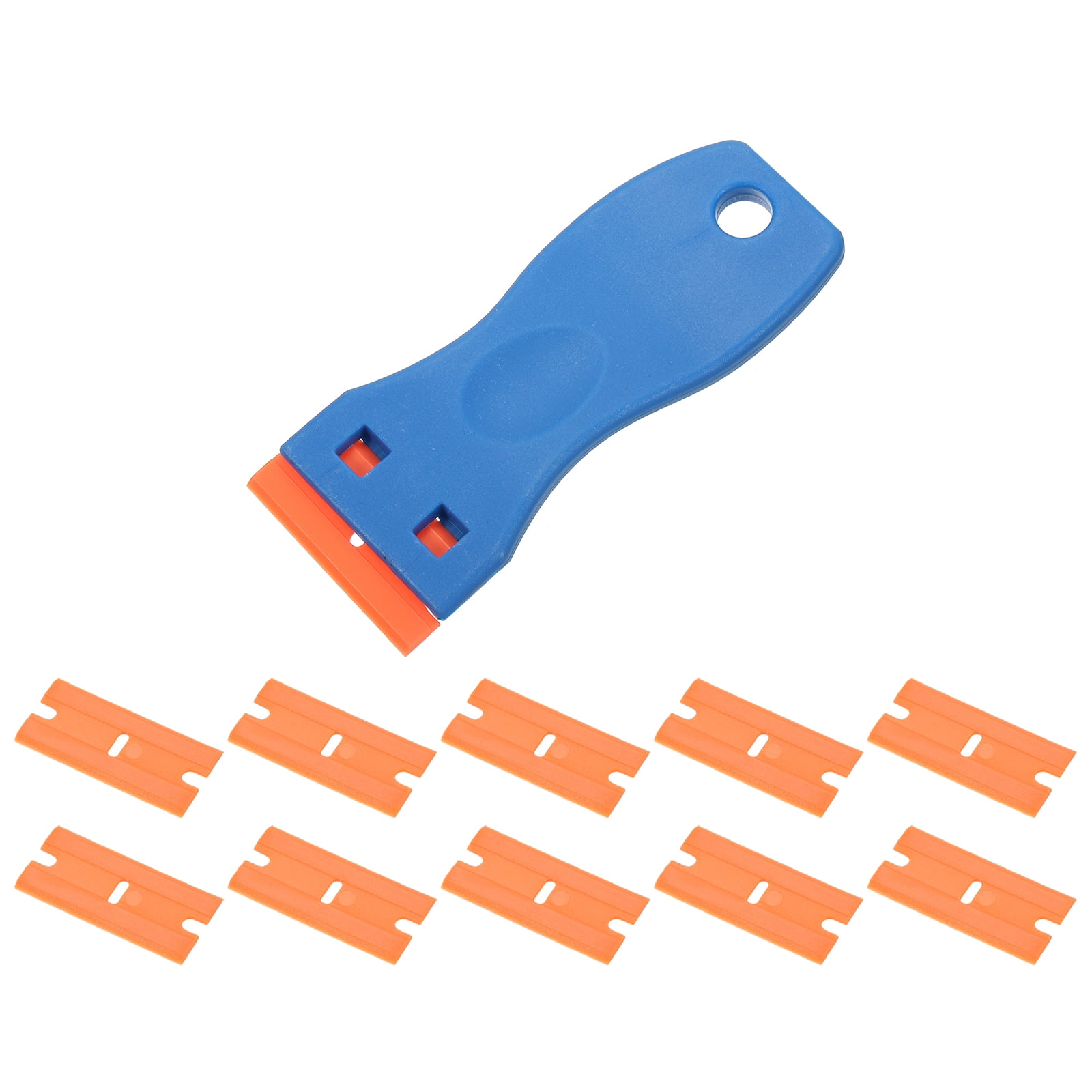 Plastic Razor Blade Scraper Remover Tool with 20pcs Plastic Razor ...