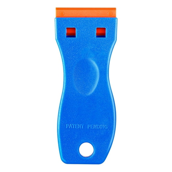 Plastic Razor Blade Scraper Set Includes 2 Handles & 120 POM Blades for ...