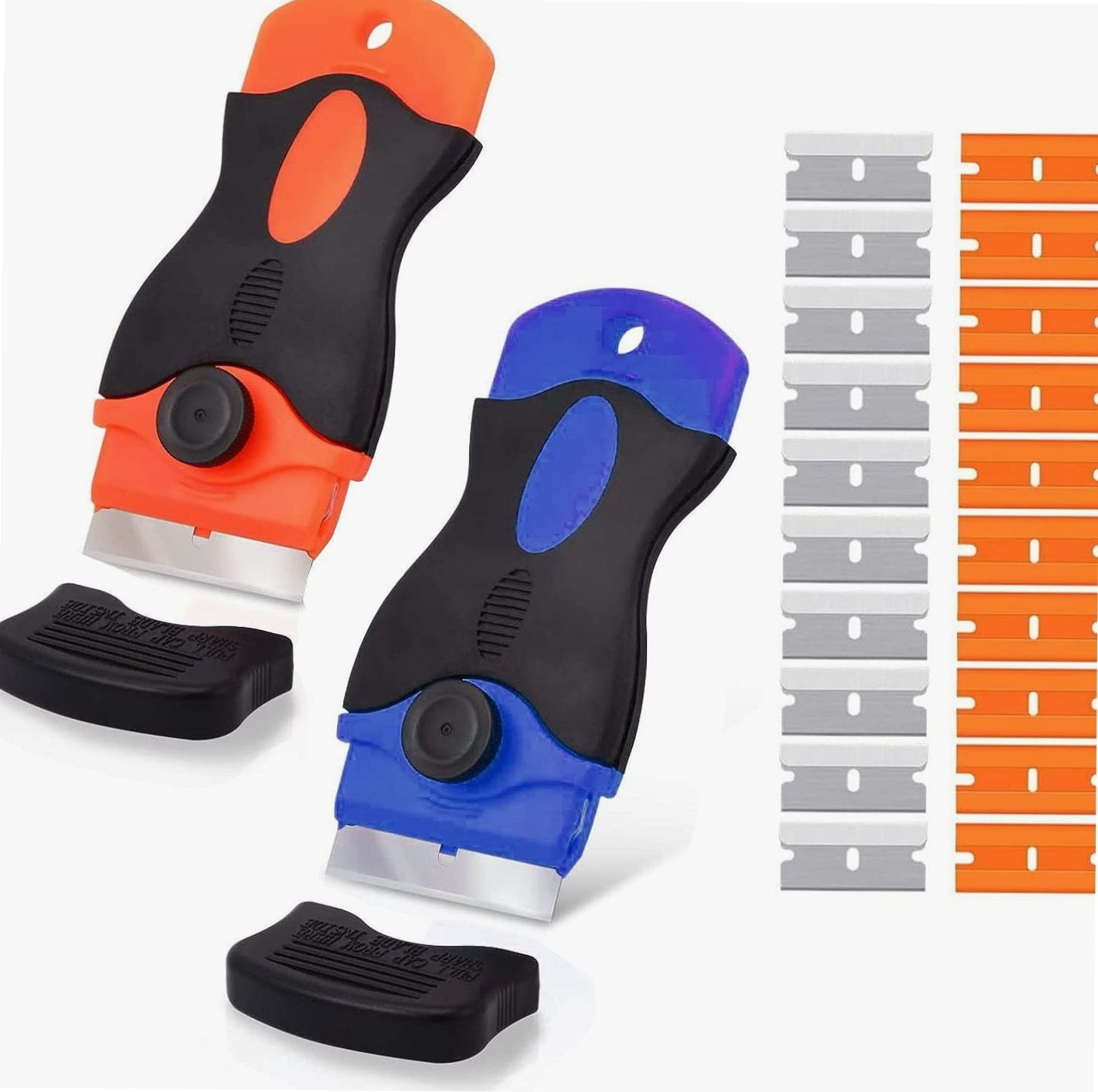 Plastic Razor Blade Scraper, Stove Scraper, Paint Scraper for Glass ...