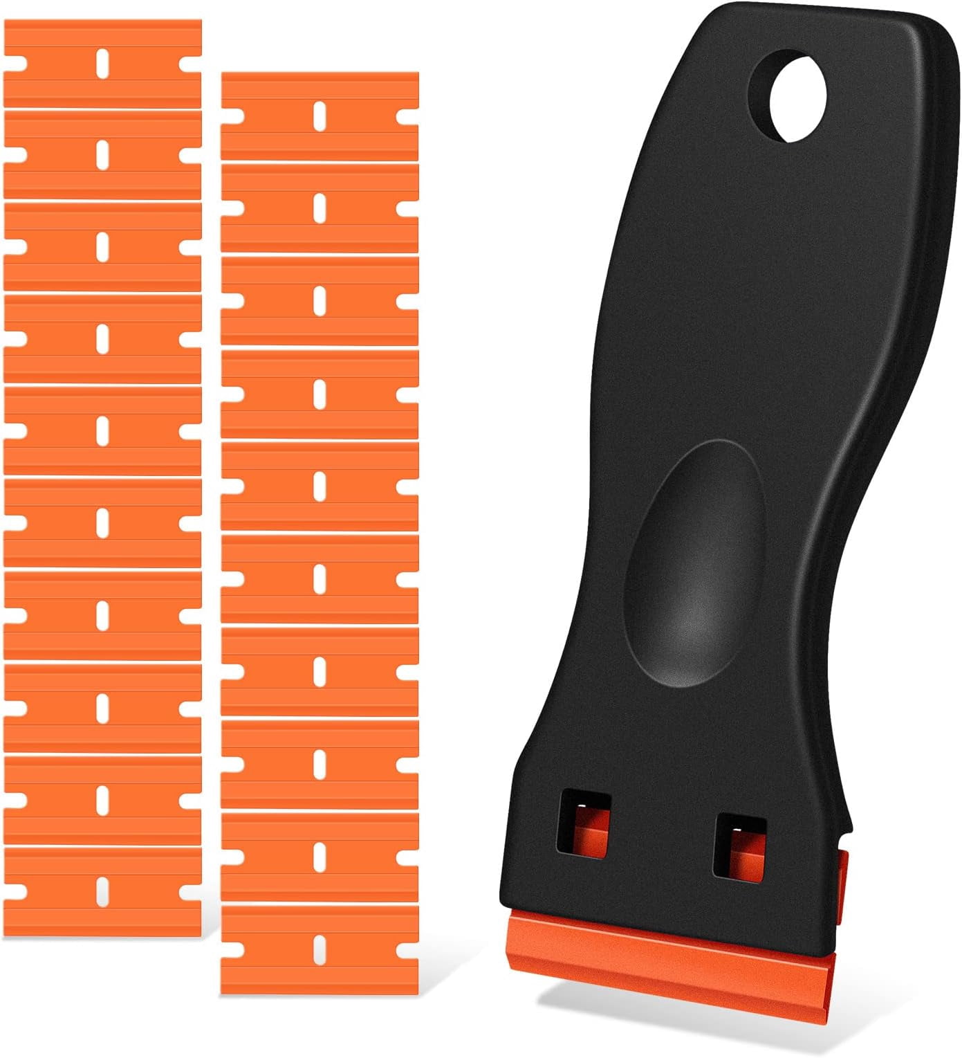 Plastic Razor Scraper, Scraper Tool with 20 count Plastic Razor for ...