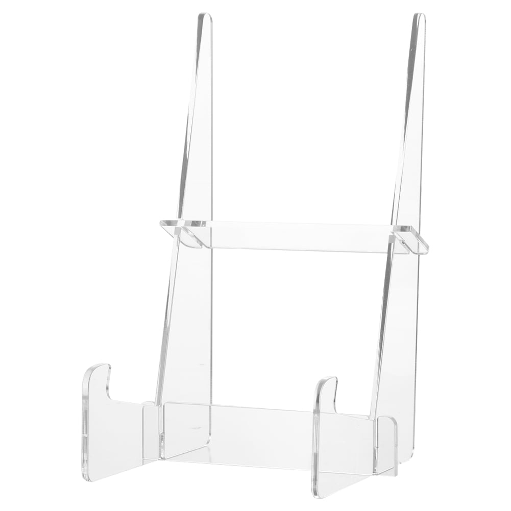 Plastic Recipe Holder Transparent Cookbooks Stand Desktop Book Holder ...