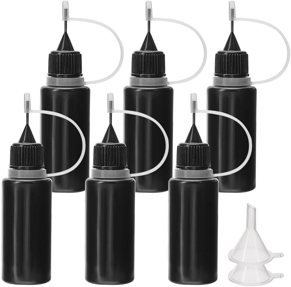 Plastic Refillable Dropper Bottle & Mini Transparent Plastic Funnel ...