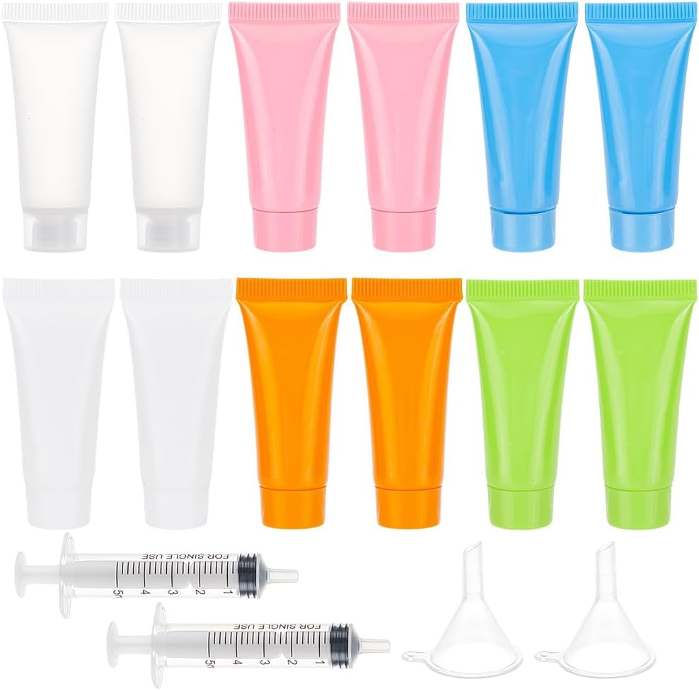 Plastic Refillable Squeeze Bottle Soft Tube with Screw Type Hand Push ...
