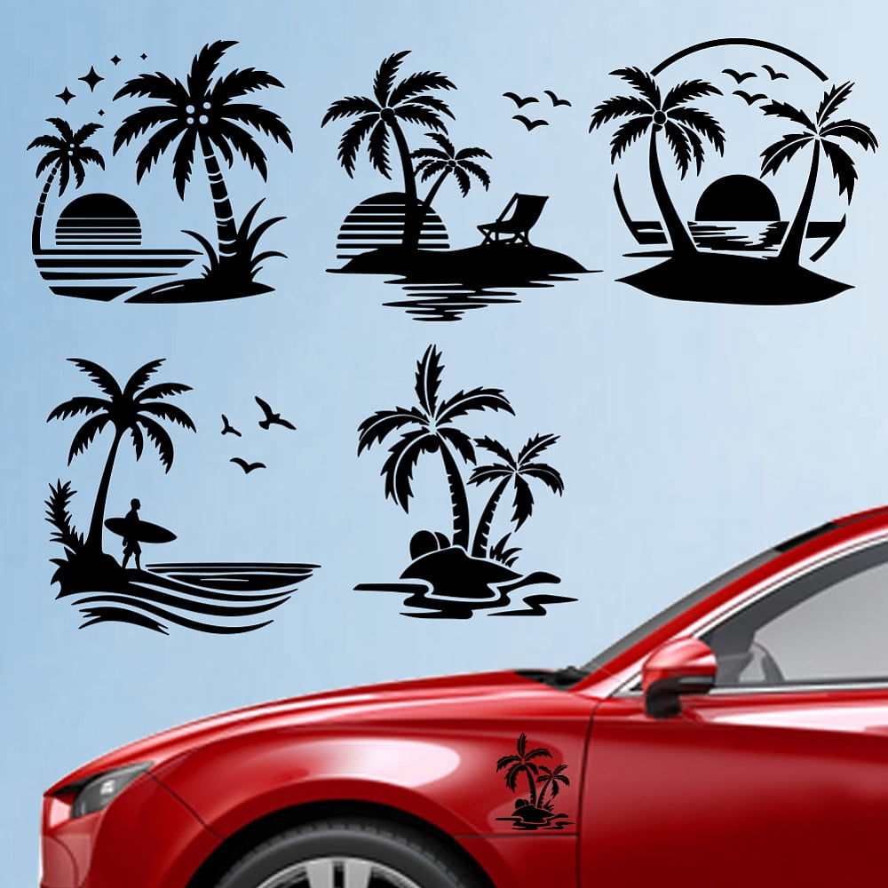 Plastic Reflective Vinyl Car Stickers Waterproof Decals for Vehicle ...