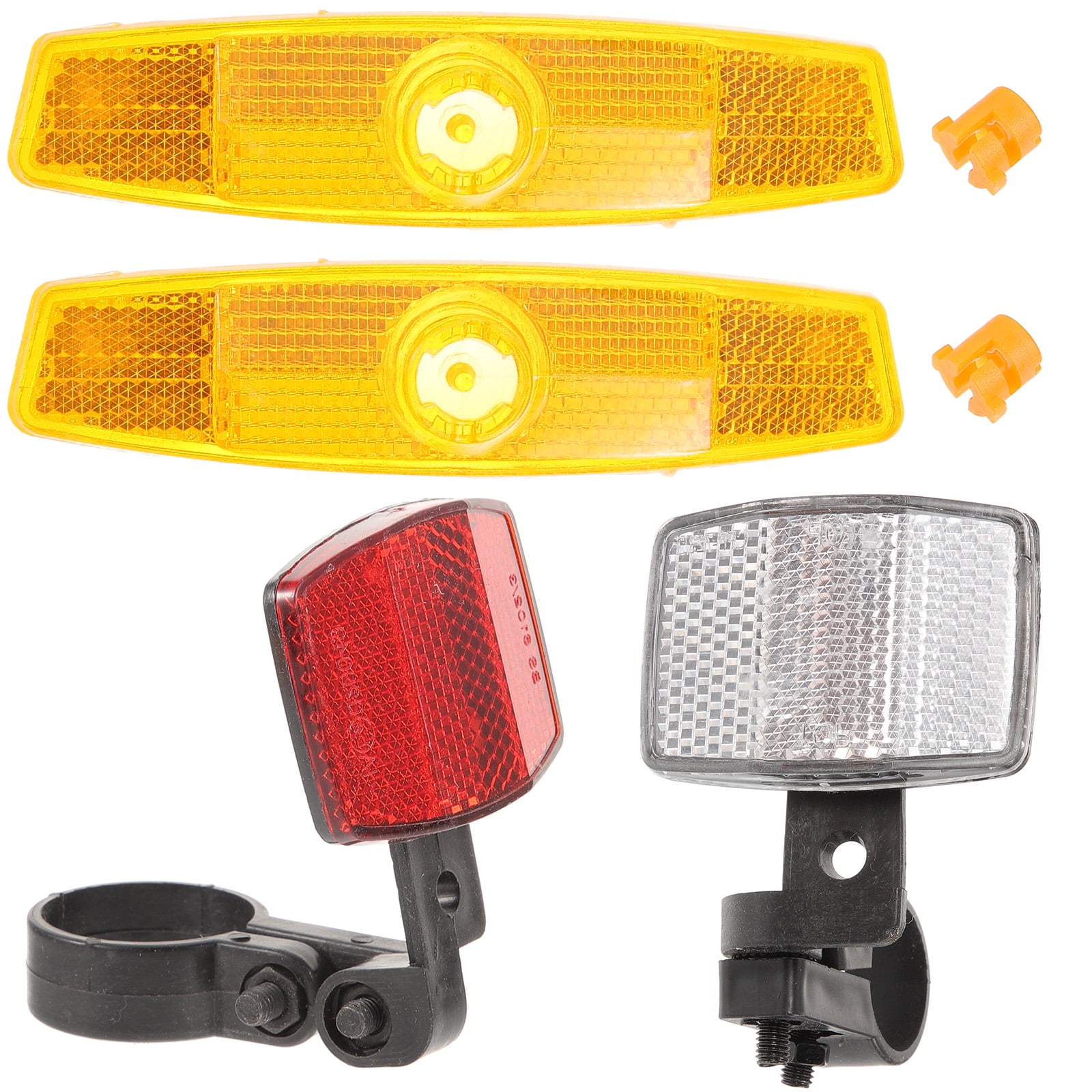 Bike Safety Reflectors with High Reflection for Night Cycling Assorted ...