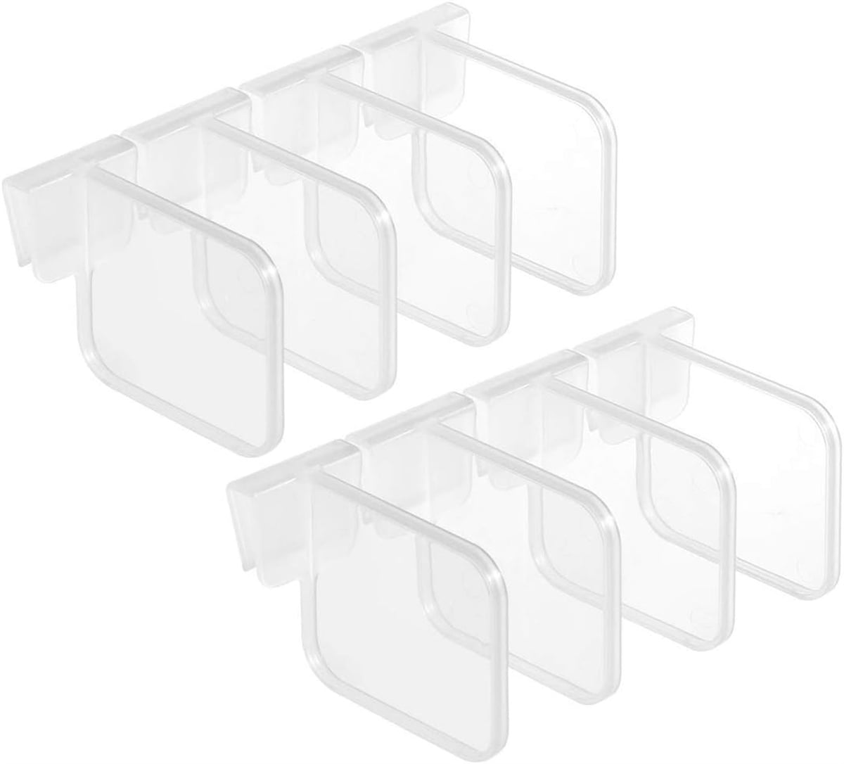 Plastic Refrigerator Partition Divider,8 PCS Fridge Door Space ...