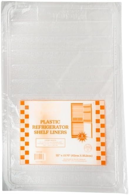 Plastic Refrigerator Shelf Liners – Clear, Flexible Plastic Sheets for ...