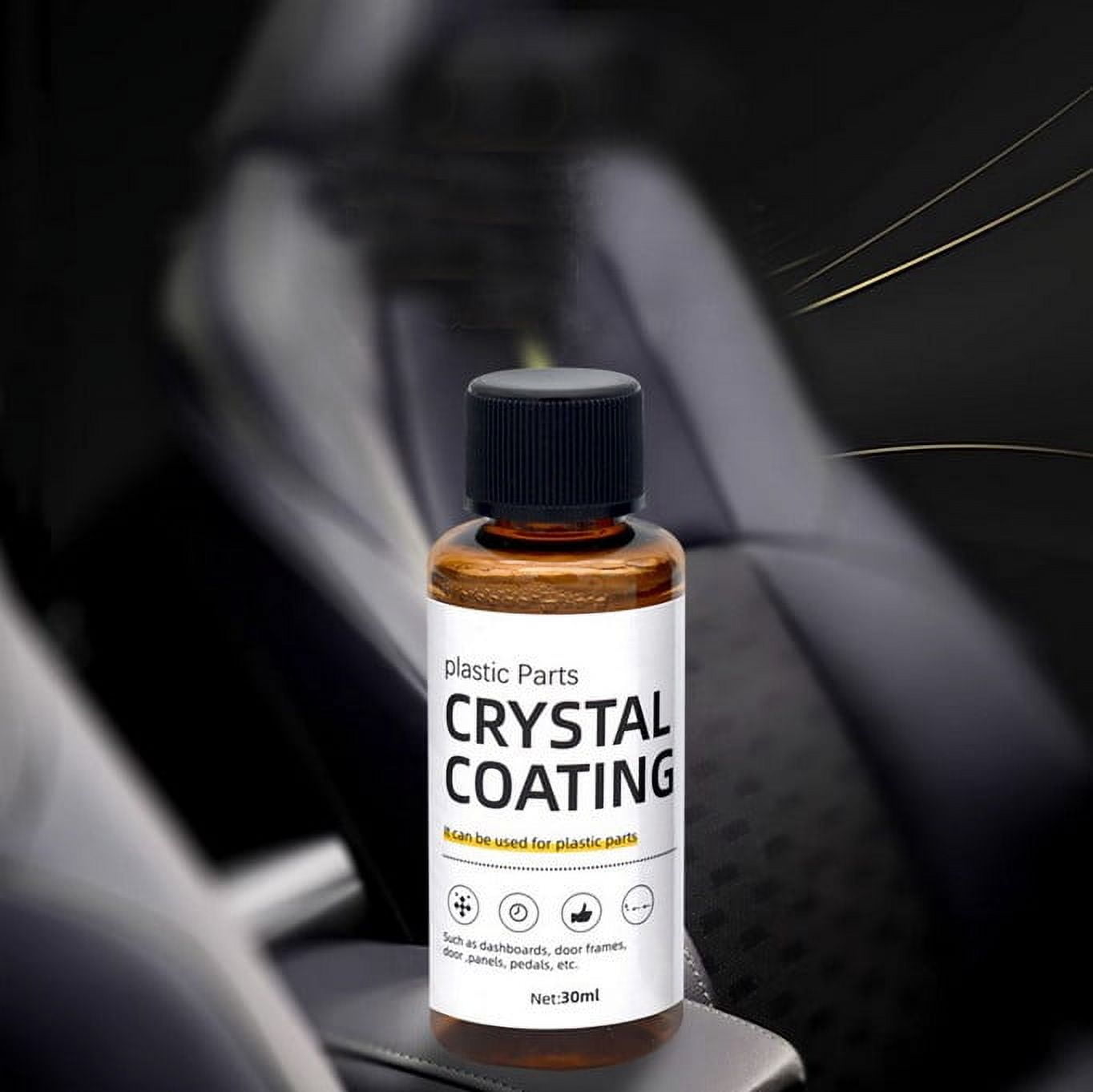 Plastic Refurbishing Agent 30ml Set for Automobile Interior | Restores ...