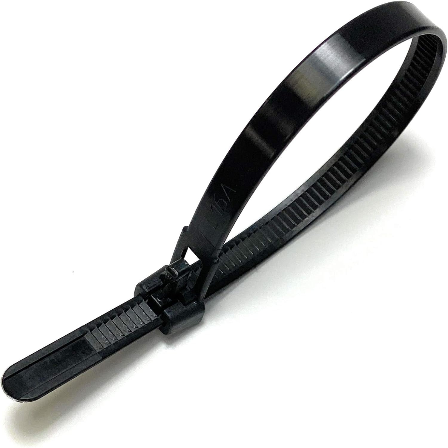 Plastic Releasable Cable Ties Premium 300mm x 7. 2mm Large Reusable Zip ...