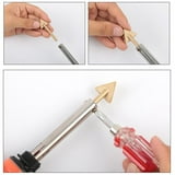 Plastic Repair Triangular Copper Smoothing Head Soldering Iron Head ...